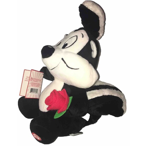 Hallmark | Other | Hallmark Pepe Le Pew Skunk Singing Talking Plush ...
